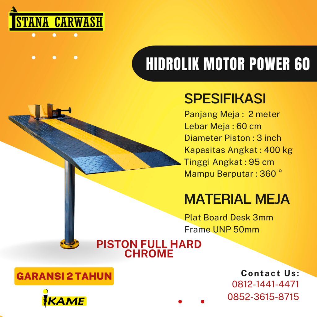 Hidrolik Cuci Mobil & Motor Terlengkap - ISCAR JATIM