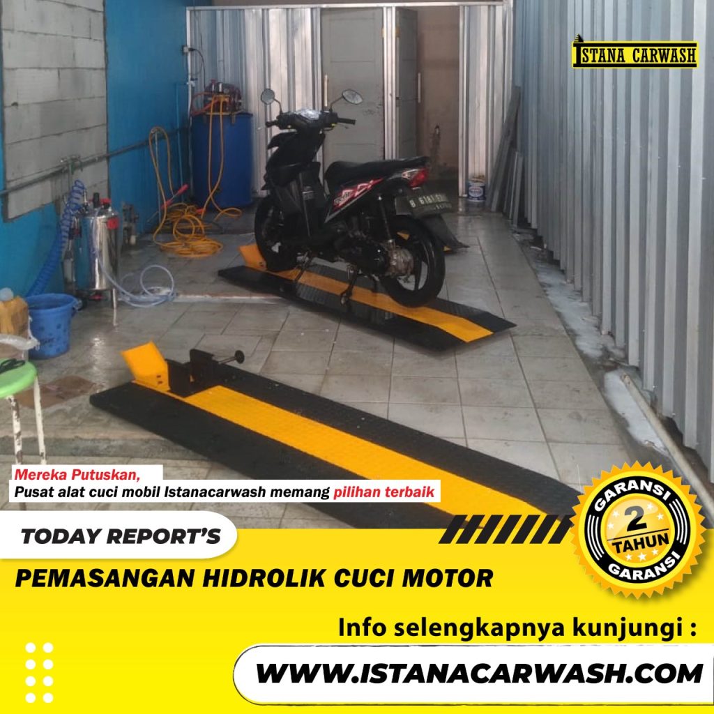 Hidrolik Cuci Mobil & Motor Terlengkap - ISCAR JATIM